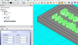 Making a 3D Printed Name Badge | Blue Paper Technology LLC
