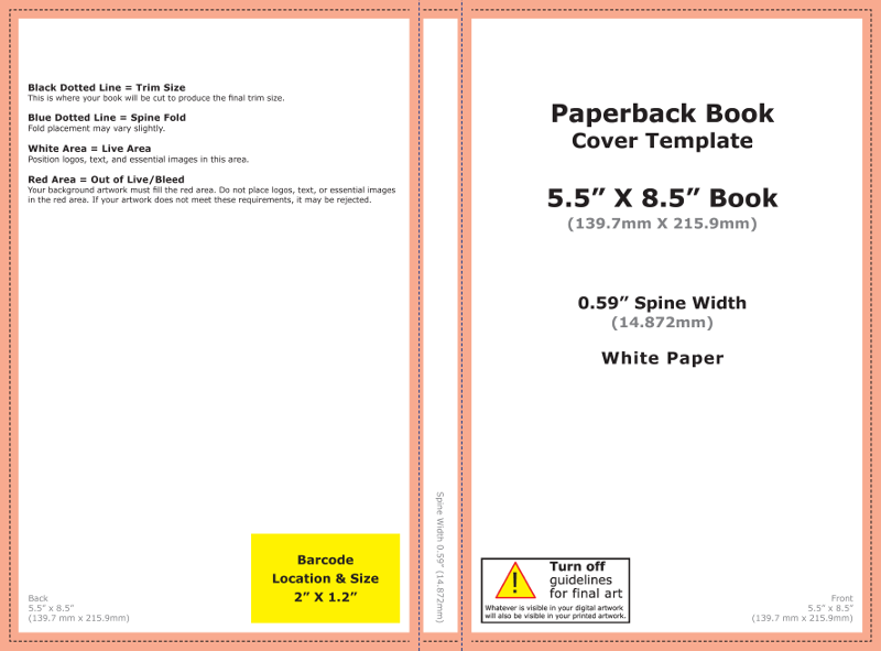 Downloading Your CreateSpace Cover Template Blue Paper Technology LLC