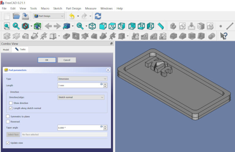 Making a 3D Printed Name Badge, Version 2 | Blue Paper Technology LLC